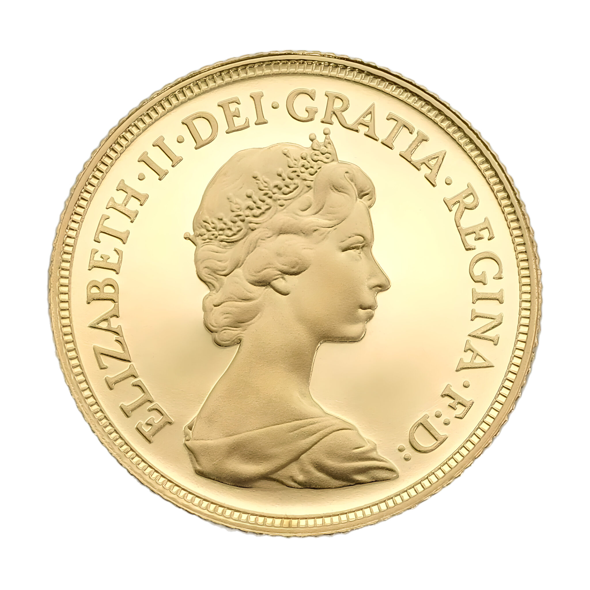 1981 Gold Sovereign Queen Elizabeth II 2nd Portrait - Lois Bullion