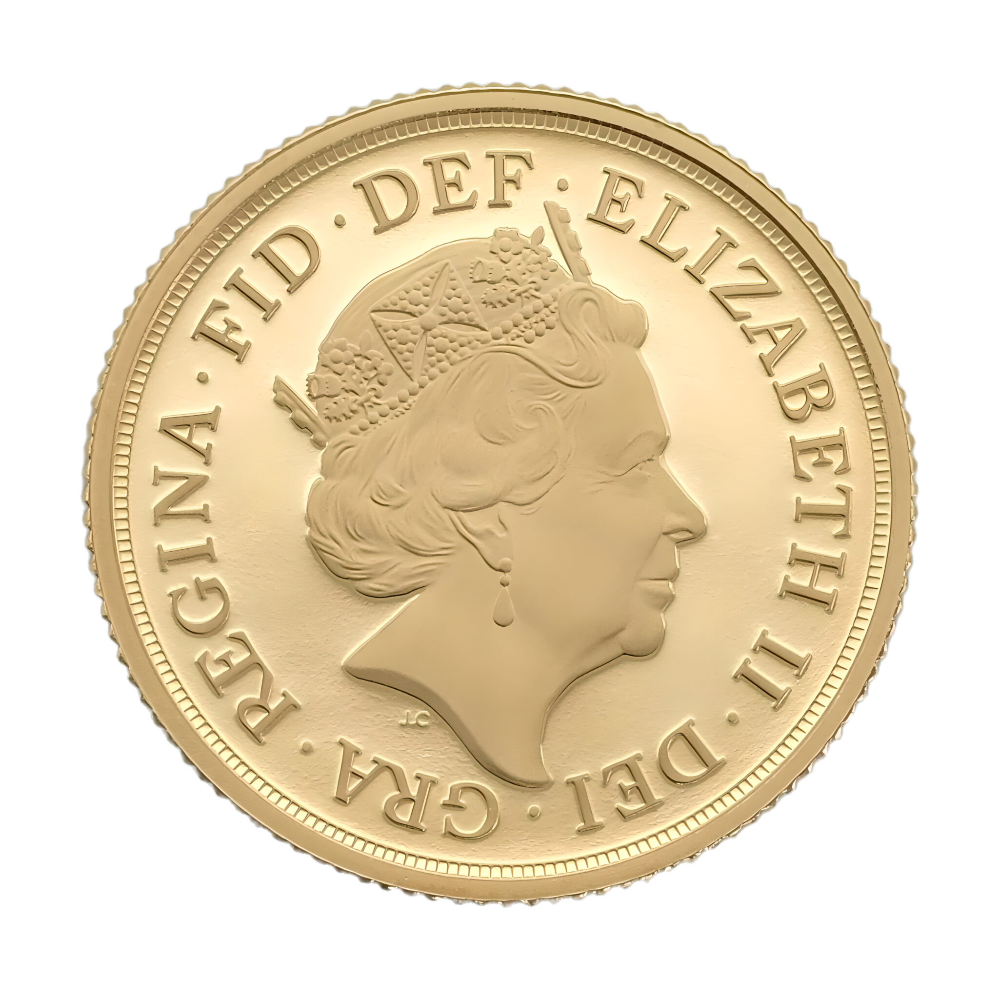 2015 Gold Sovereign Queen Elizabeth II 5th Portrait - Lois Bullion