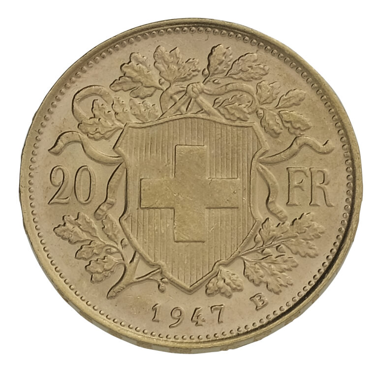 Best Value 20 Swiss Franc Gold Coin - Lois Bullion