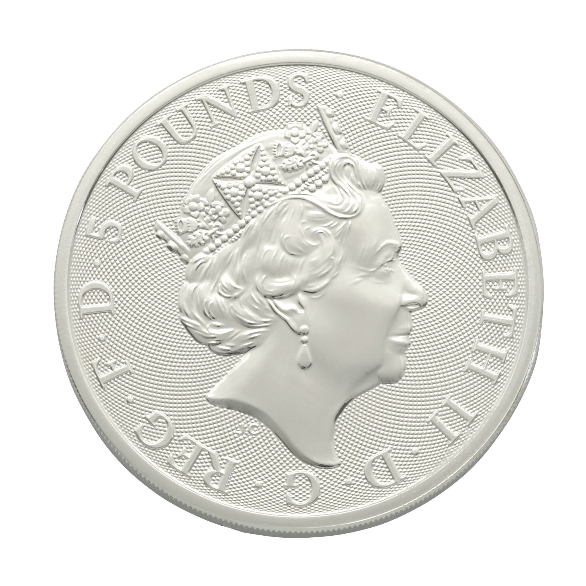 2020 2oz White Horse Of Hanover Queen's Beast Silver Coin - Lois Bullion