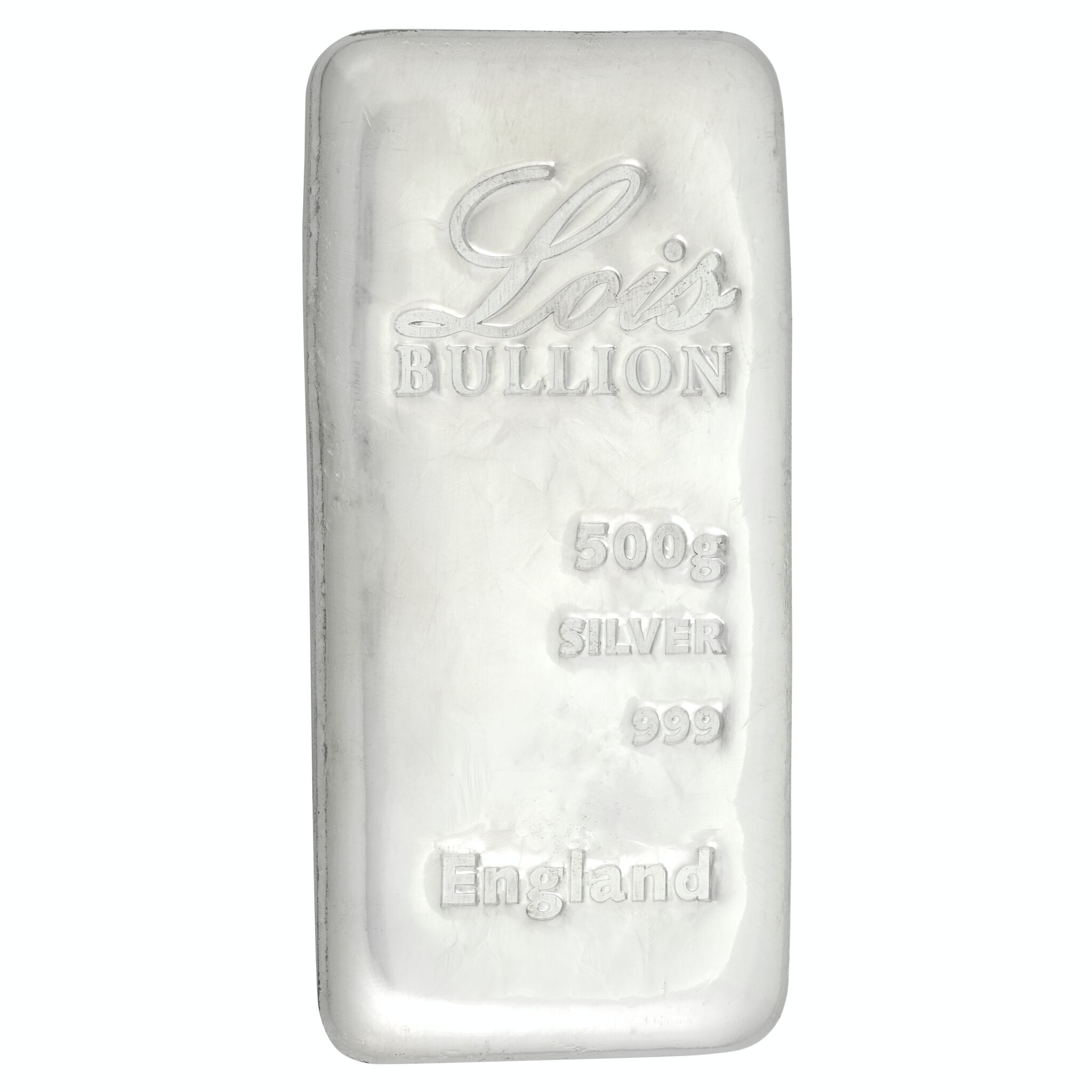 Lois Bullion 500g 999 Silver Bar - Lois Bullion