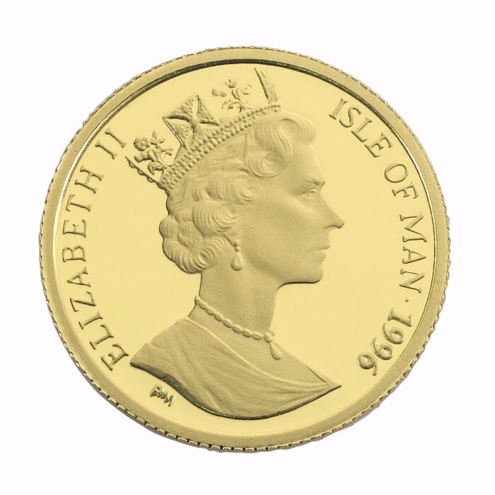 Best Value 1/20oz Isle of Man Angel 24ct Gold Coin - Lois Bullion