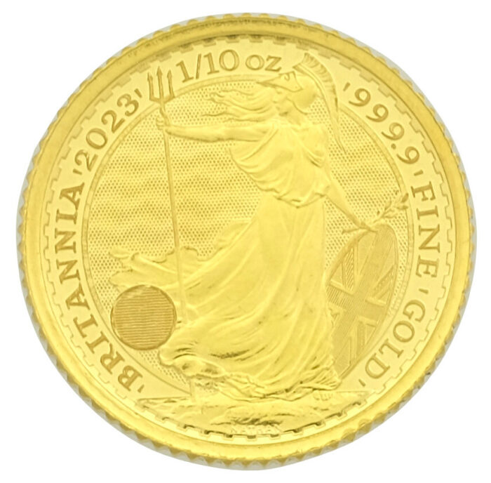 Best Value 24ct 1/10 OZ Gold Britannia Coin - Lois Bullion
