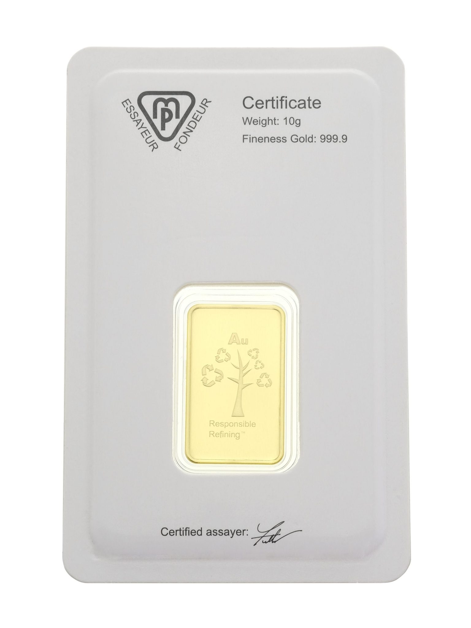 Metalor 10g Gold Bar - Lois Bullion